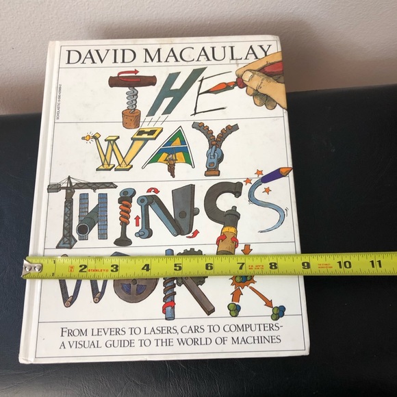 Other | Vintage 1988 David Macaulay The Way Things Work | Poshmark